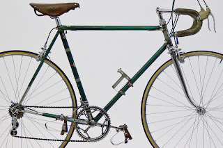 Cilo Bicycles: Cilo green bicycle of 1953