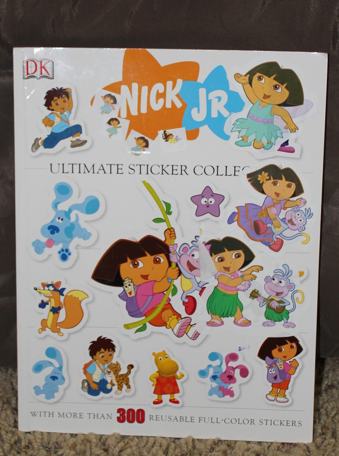 CMN Items for sale: Nick JR Sticker Book $2