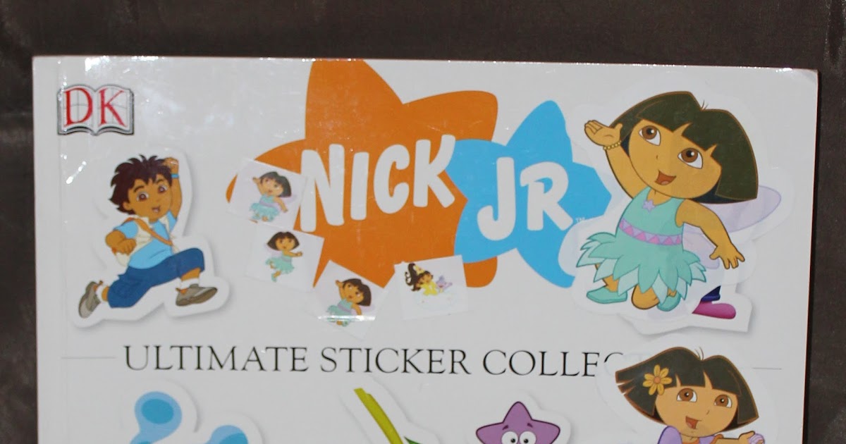 CMN Items for sale: Nick JR Sticker Book $2