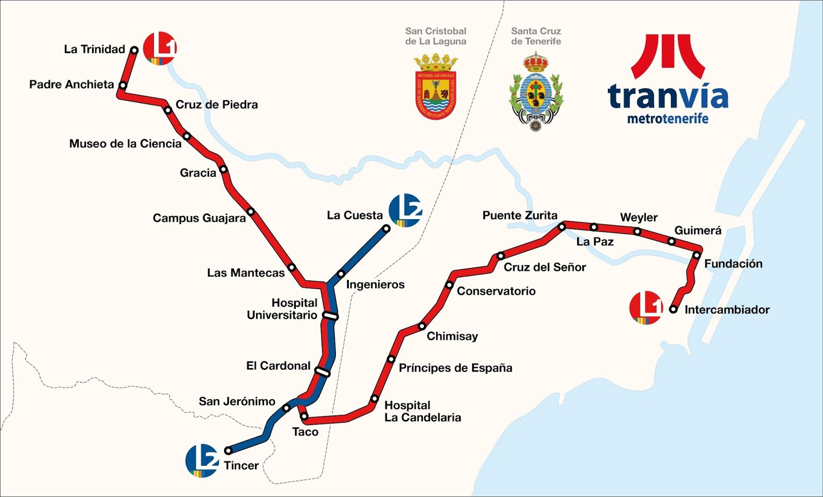 Rails sense fronteres: Metrotenerife – Tramvia de Tenerife