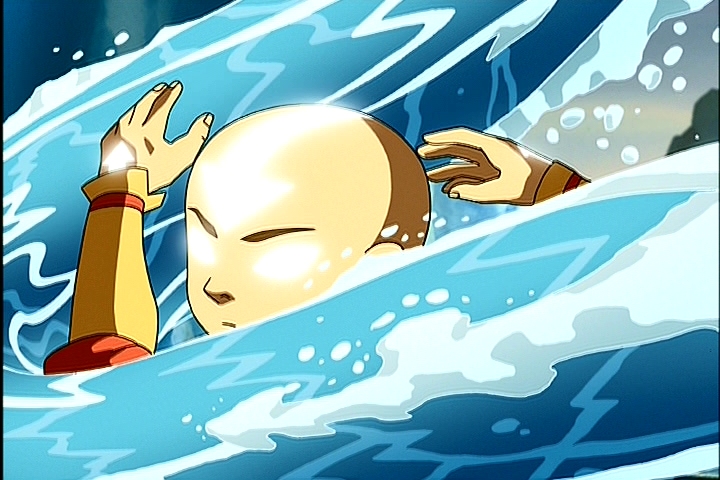 Aang Waterbending