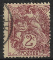 Timbres et Passions: 2c Type Blanc