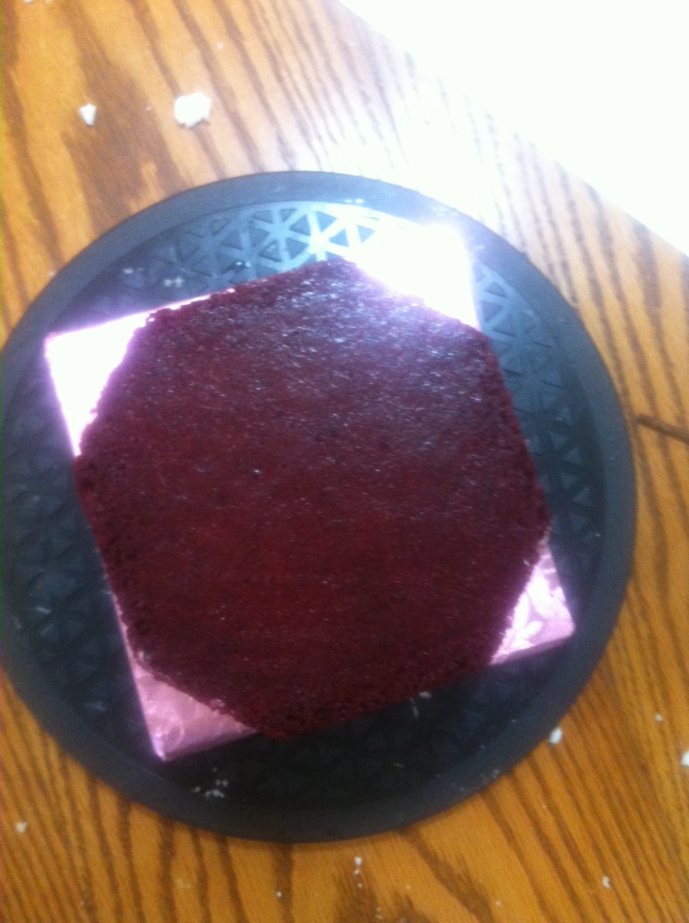 Life and Other Shenanigans: Turning Square Cakes into Hexagon Cakes