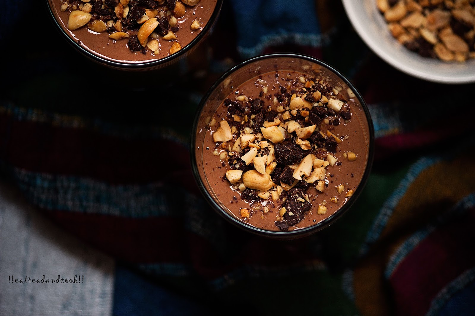 Chocolate and Peanut Butter Lassi