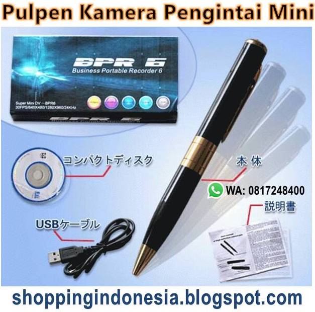 pulpen / pena unik bentuk kamera pengintai mini , pen spy cam , pen ...