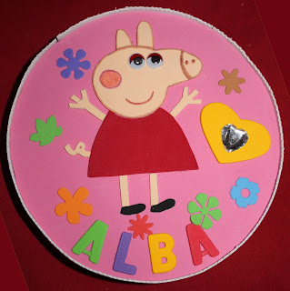 El Desván de mi Creatividad (MeryConnie): Base de Pared de Peppa Pig ...