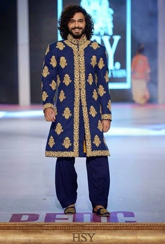 HSY Sher Collection 2014-2015 at PFDC Sunsilk Fashion Week 2014 ...