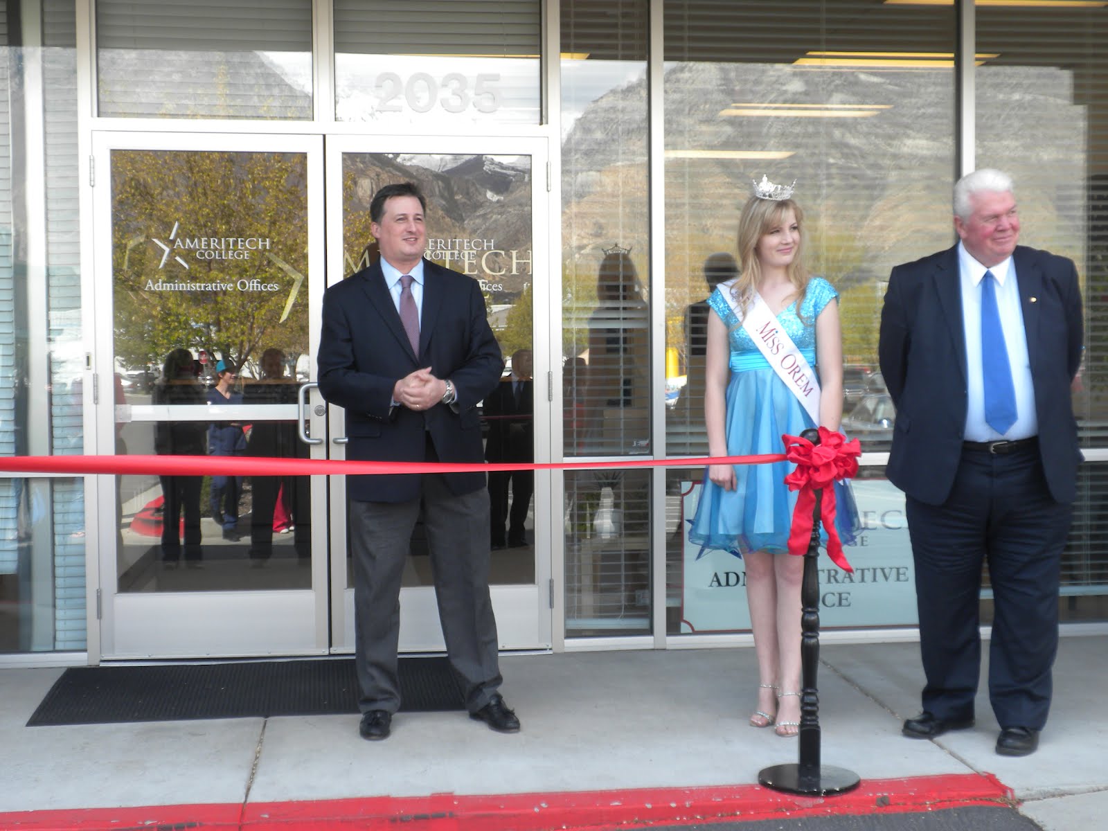 Miss Orem & Teen Blog: AmeriTech College Ribbon Cutting