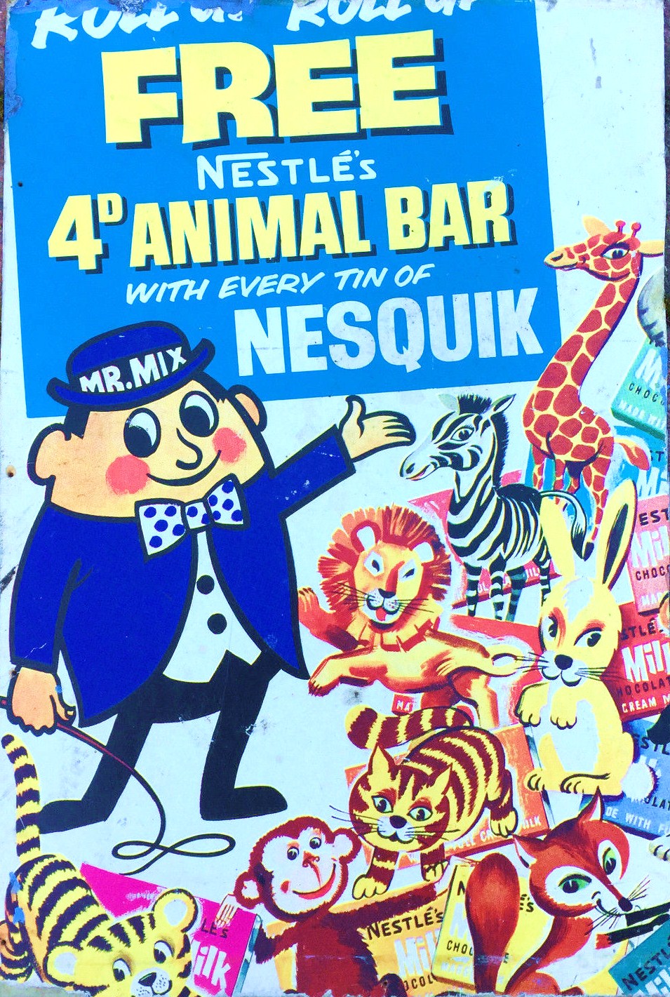 20th Century Ads: Diggin' Mr Mix From Nesquik!