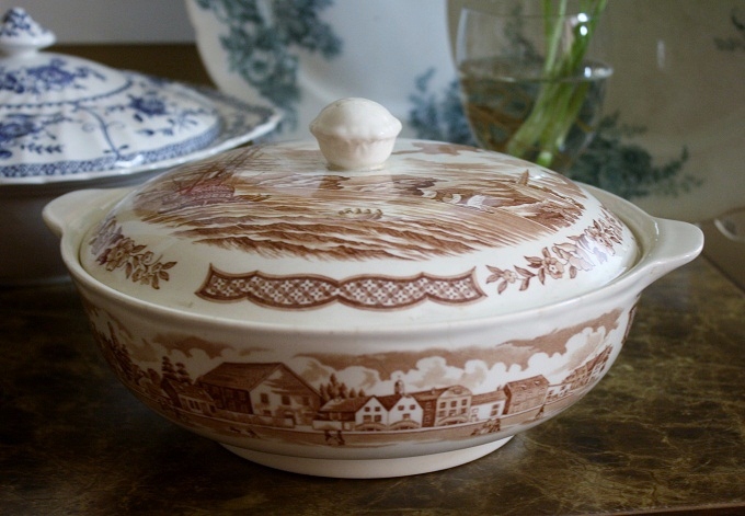 Lemari Cantique: alfred meakin staffordshire 'fair winds' tureen