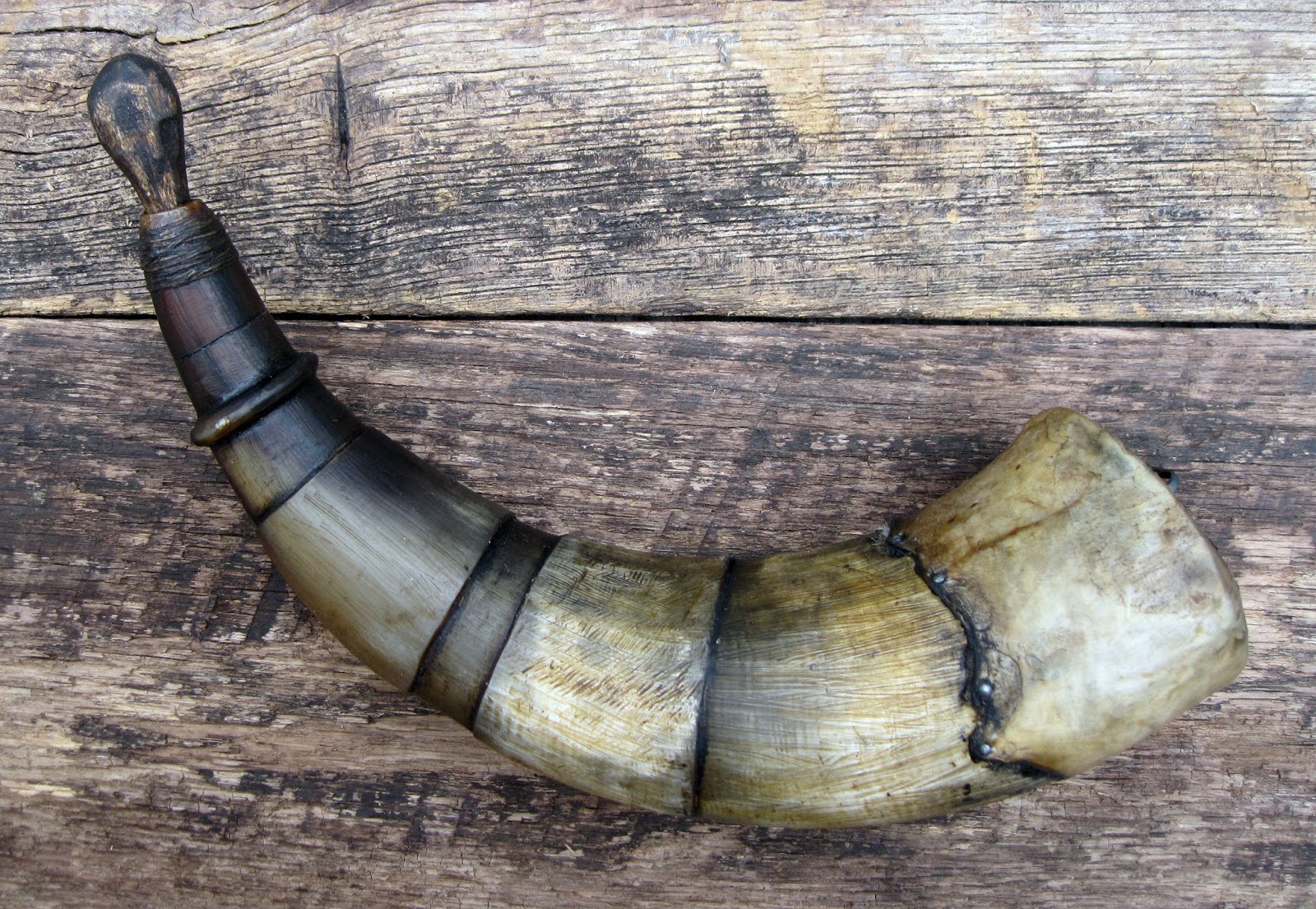 Ewing's Creek Pouches and Accoutrements: Powder Horn by Matthew Fennewald