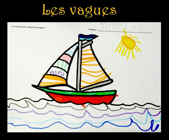 Le Journal de Chrys: Des vagues en maternelle