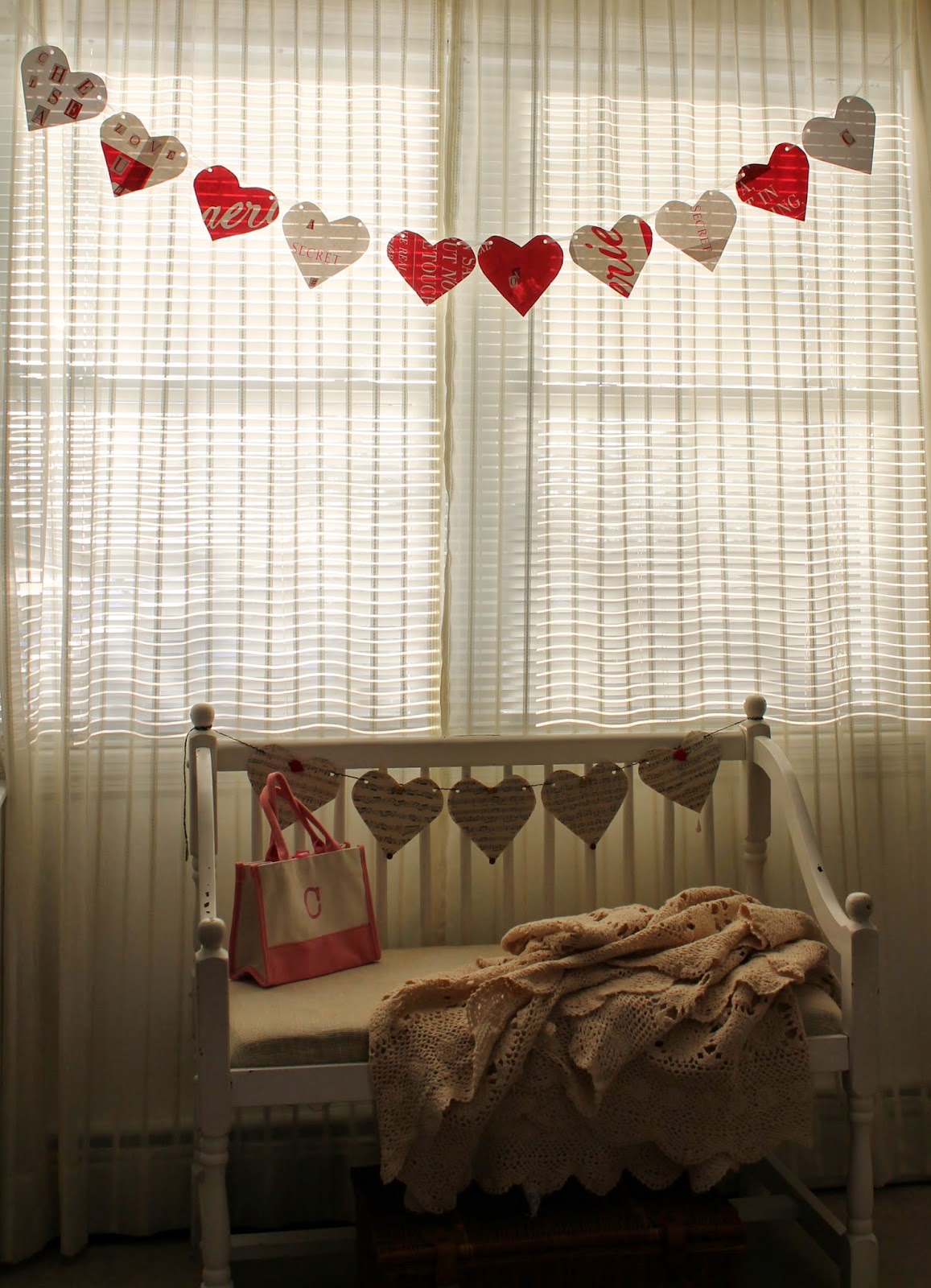 Simple Valentine's Decor For Winter Decorating | love my simple home