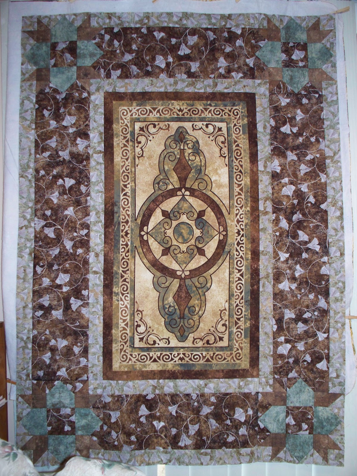 The Creative Side of Me: Stonehenge Panel Quilt