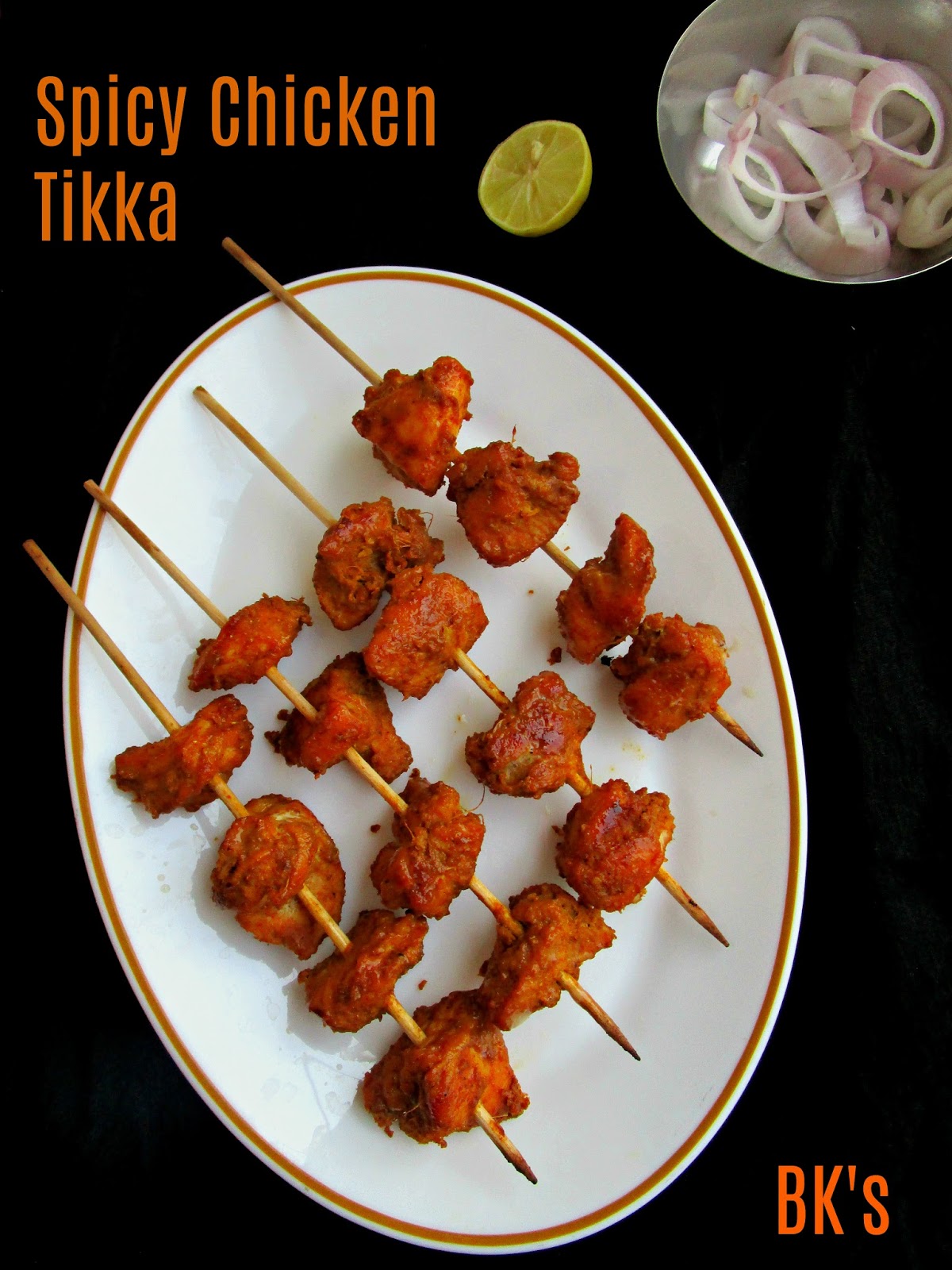 Blessy's Kitchen: Spicy Chicken Tikka