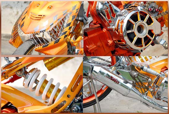 Foto-Foto Motor Drag Terbaru 2013