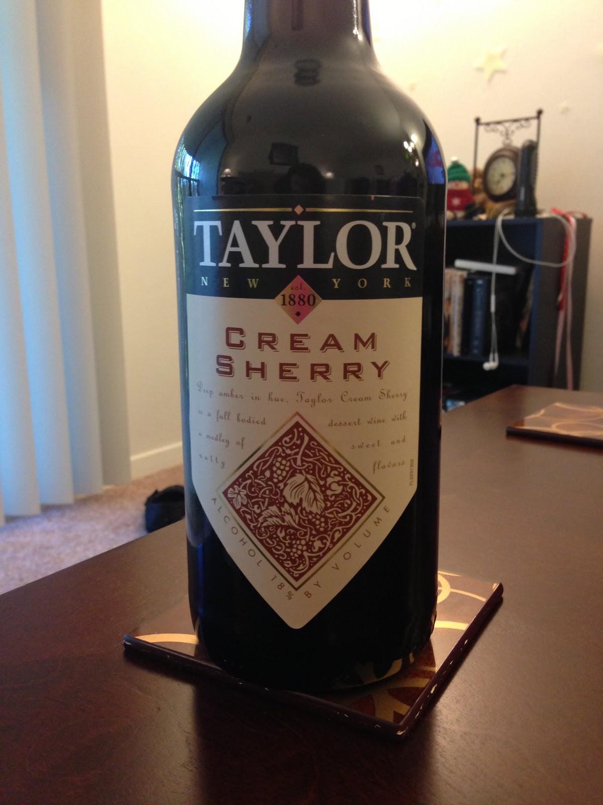 Kelly's Wine Blog: Tasting – Taylor Cream Sherry