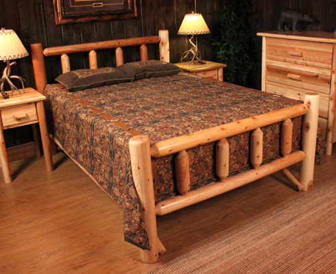 Rocky Top Log Furniture & Railing Blog: 30% Off Rustic Log Beds!