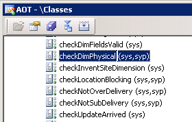 Ax Notes: Error closing inventory, AX 2009
