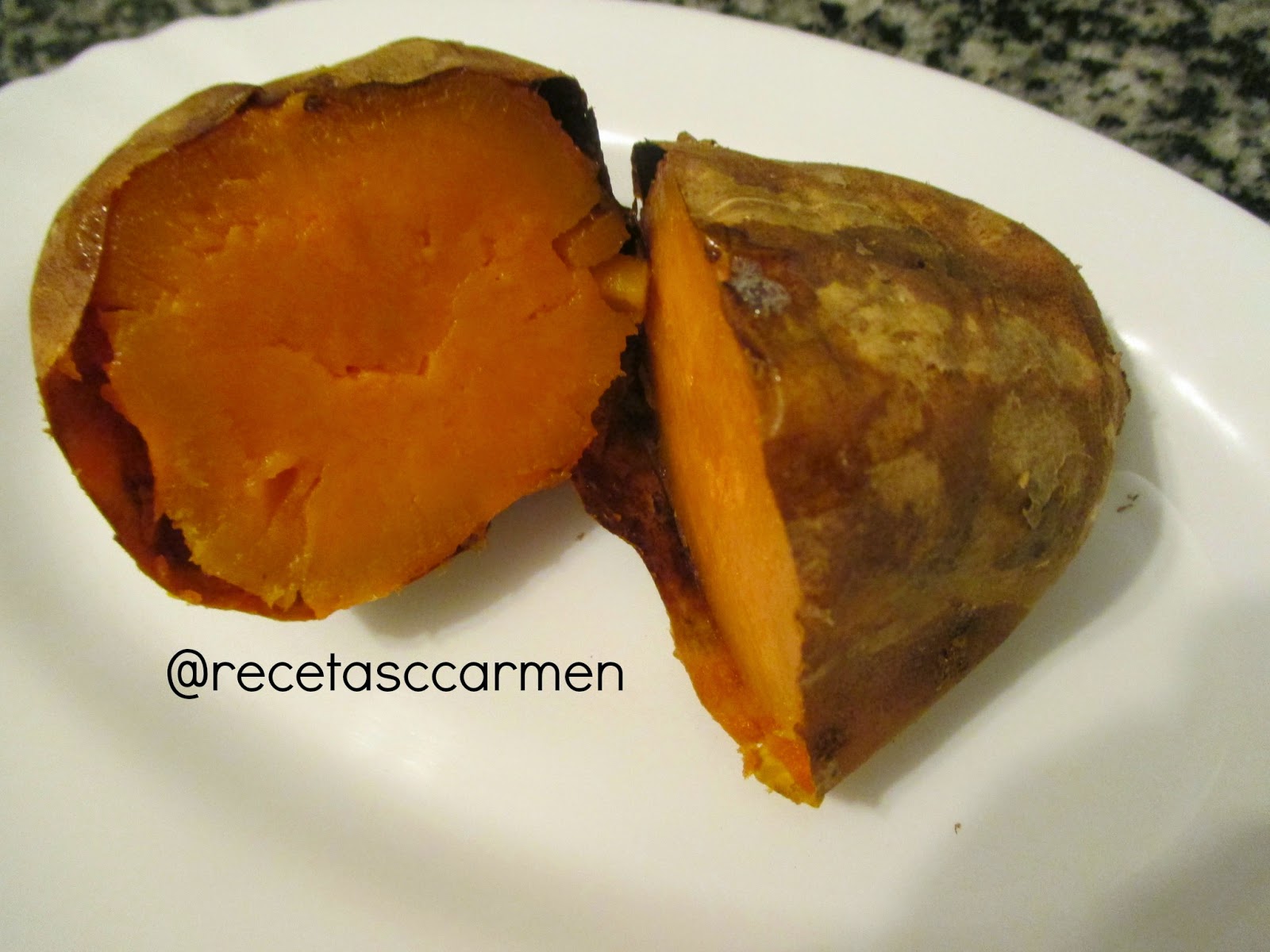 Recetas Casa Carmen: Batatas al horno