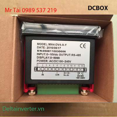 MA4-DV4-A-Y DCBOX - Nhà phân phối Delta