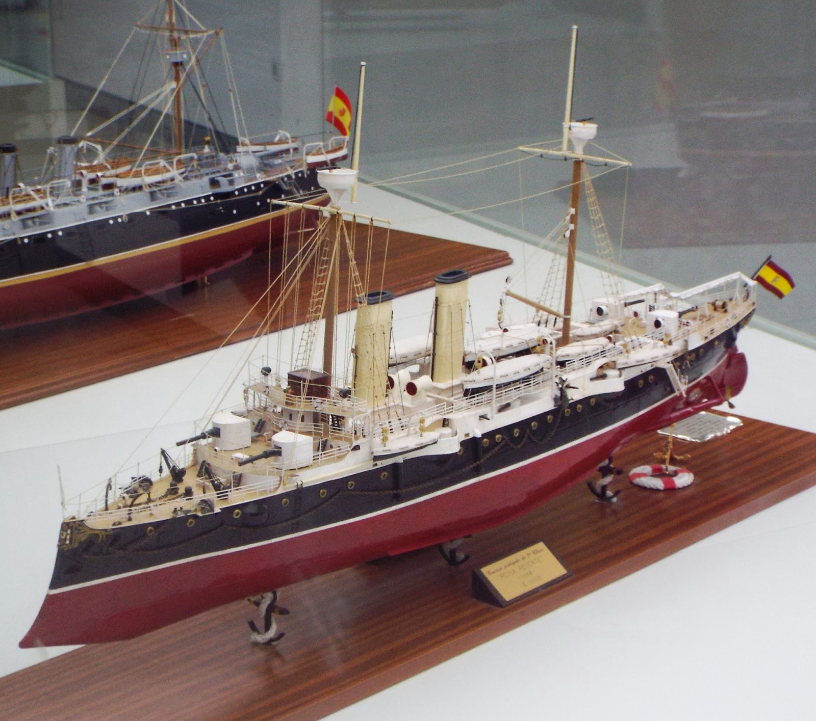 Wargaming Miscellany: The loss of the Spanish Cruiser Reina Regente