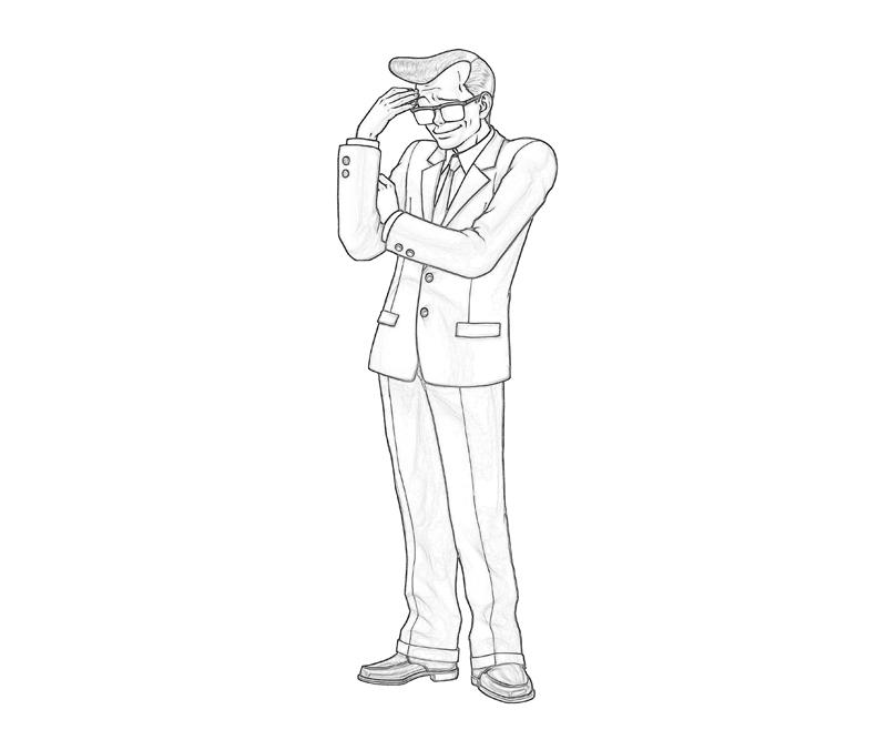 Apollo Justice Ace Attorney Winston Payne Character | How Coloring