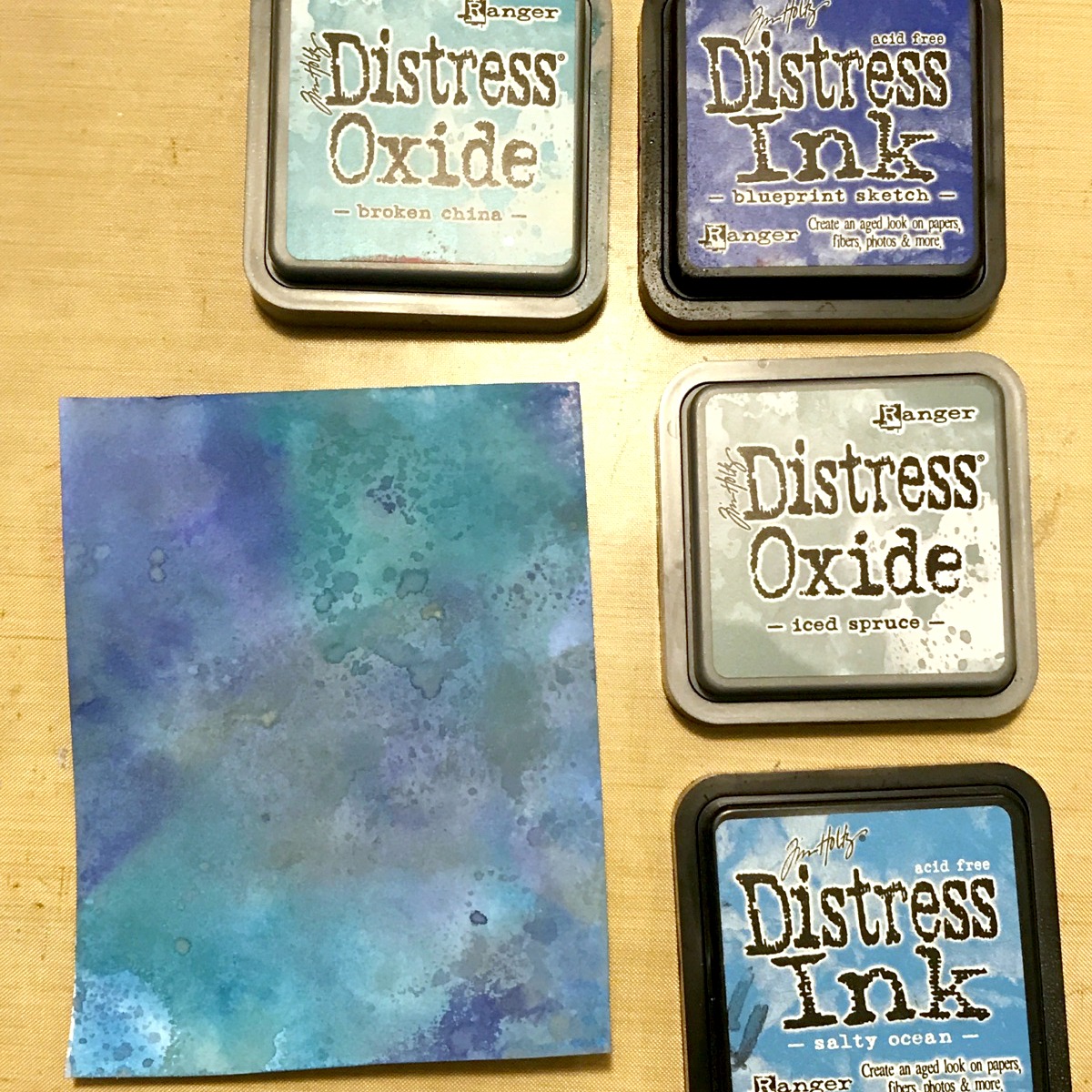 The Damsel of Distressed Cards: Rainy Day Card - Card Concept Challenge