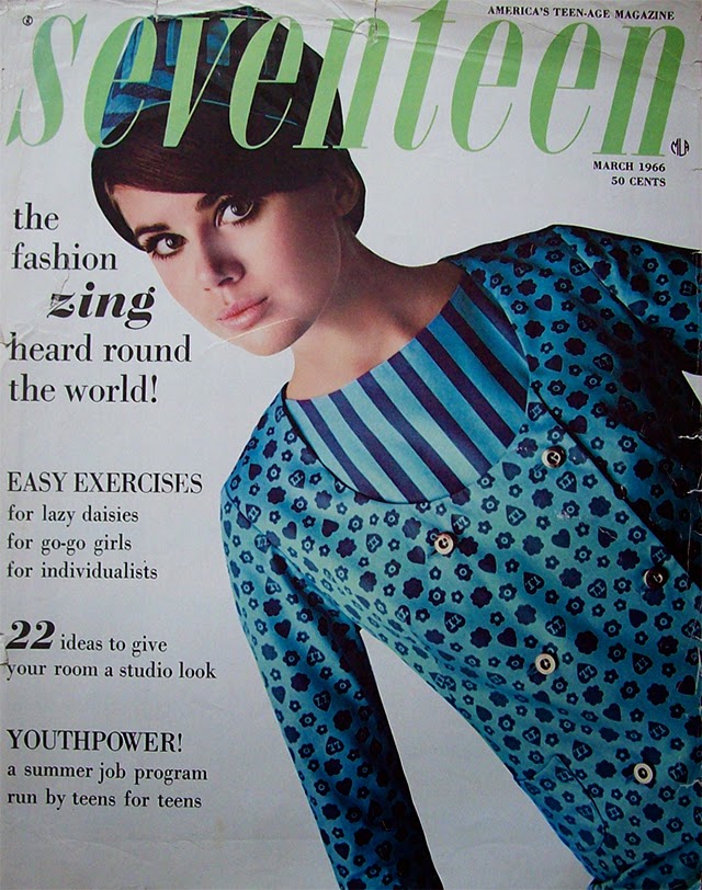 The First Teen Magazine: 20 Wonderful Seventeen Covers From the 1960s ...