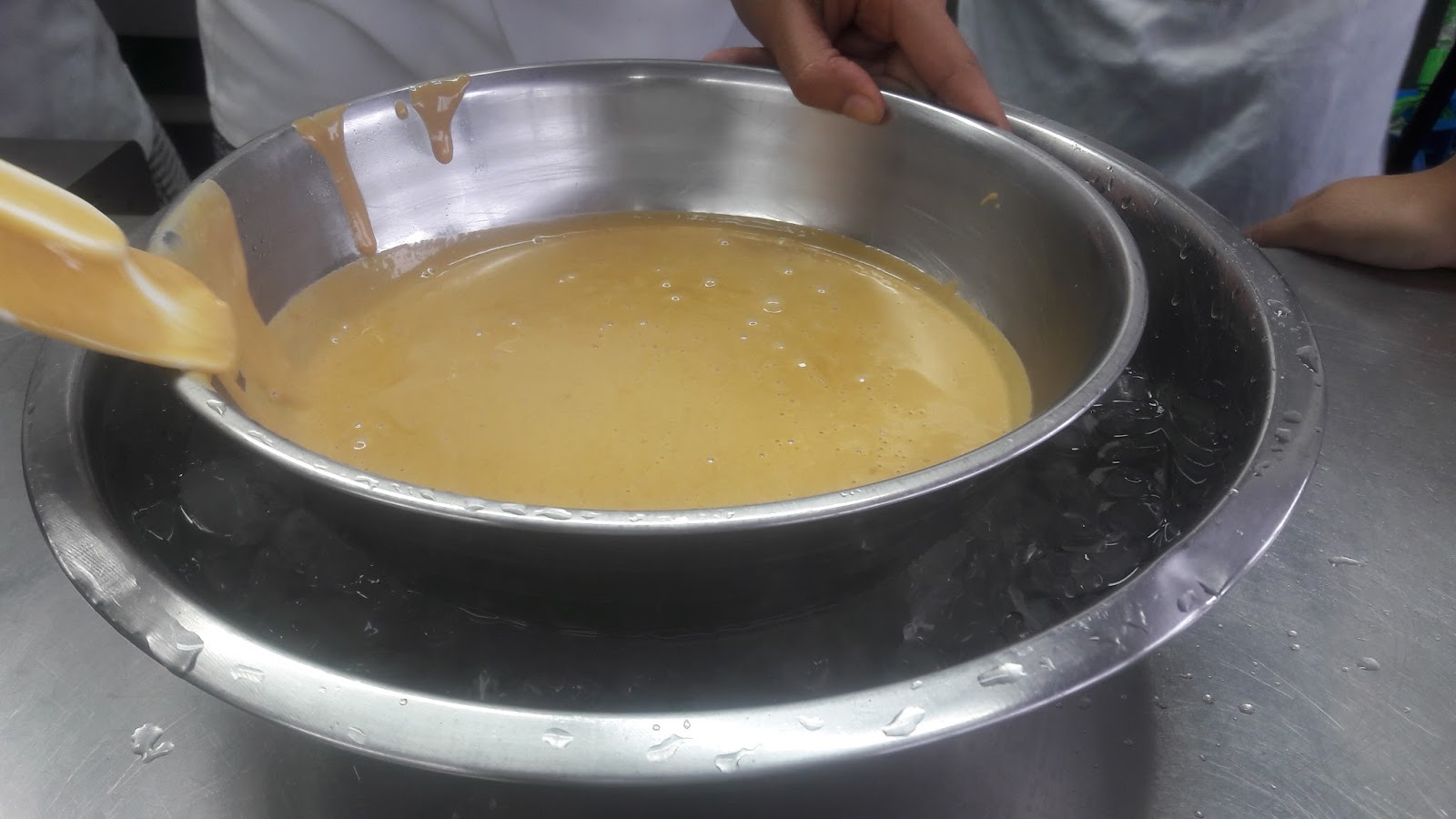 HELADO DE DULCE DE LECHE Y SORVETO DE BANANA