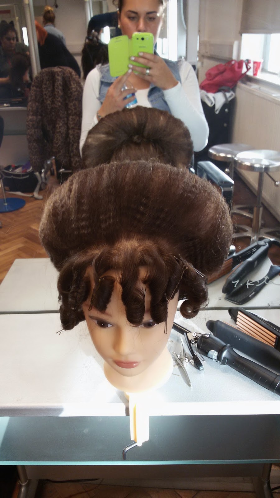 The Fundamentals of Hair & Postiche: Padding, curling and frizzing ...