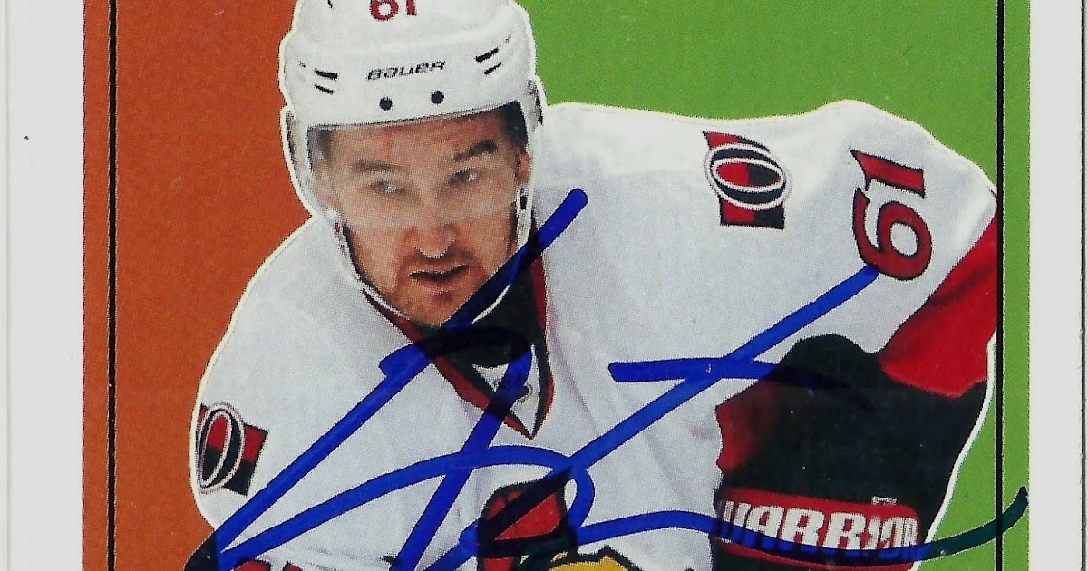Hell's Valuable Collectibles: Mark Stone Autographed Card