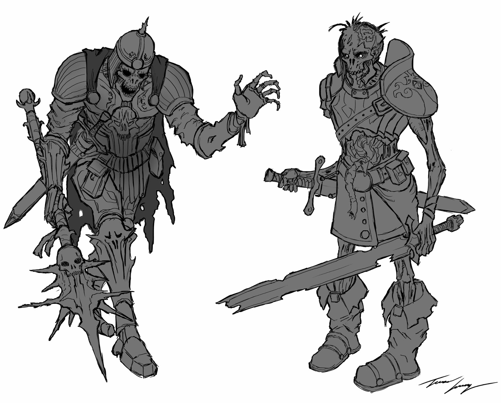 Concept Art and Design of Travis Lacey - Ravenseye Studios: Zombie ...