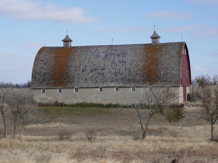 The view from here: Big Old Barn