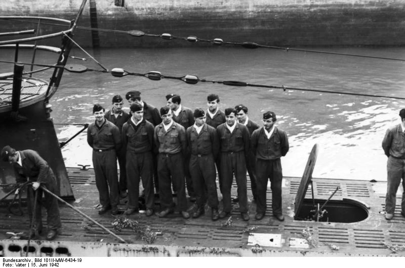 World War II Pictures In Details: U-455 Return From Her Patrol At St ...