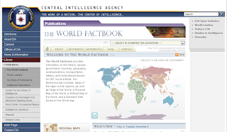 Aula de Adriana: 3º British: The World Factbook