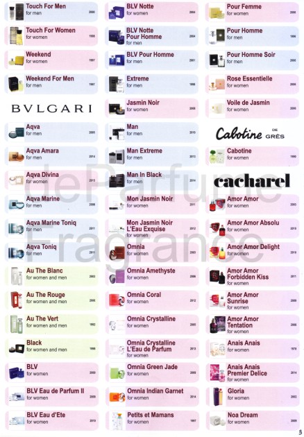 deParfume Fragrance Bandung: Katalog Parfume