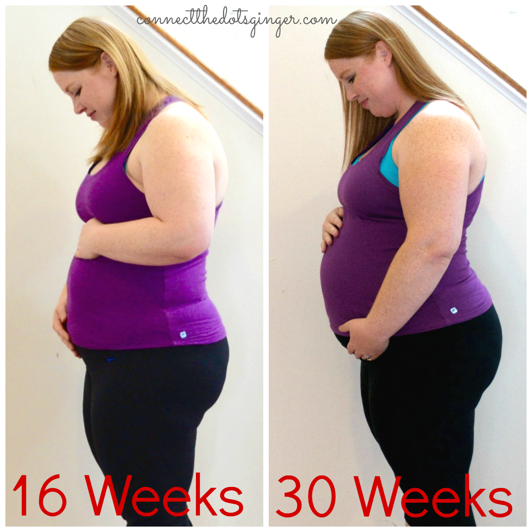 Connect the Dots Ginger | Becky Allen: Bump Update: 30 Weeks