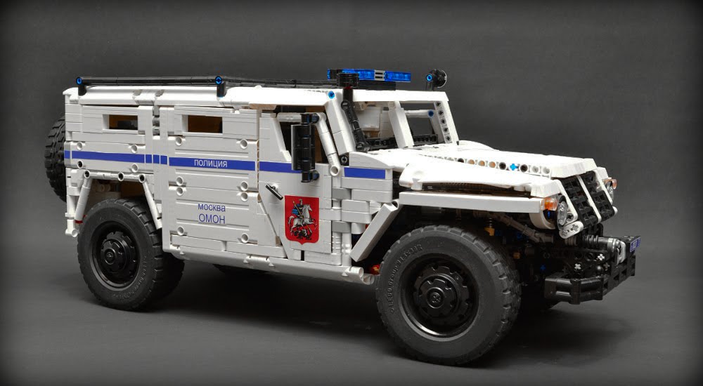 filsawgood Lego Technic Creations: Lego GAZ TIGER SPM-2