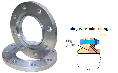 Mechanical Engineering: How a Ring Type Joint Flange look like