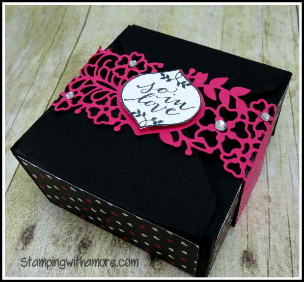 Stampingwithamore: SO DETAILED BELLY BAND BOX
