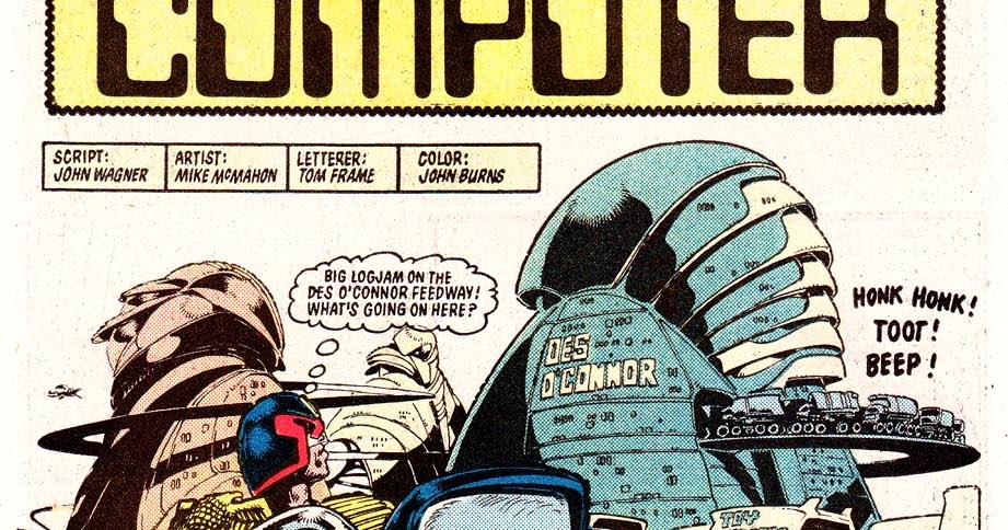 THE ARCHETYPAL ARCHIVE: MYTHCOMICS" THE MAD COMPUTER" (2000 A.D. #144 ...