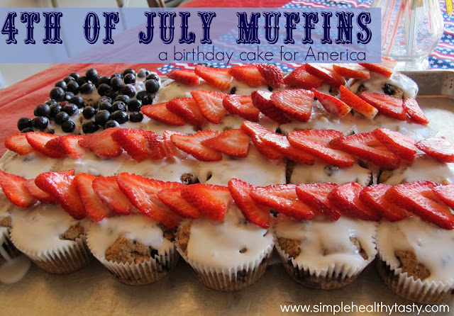 Simple. Healthy. Tasty: 4th of July Muffins