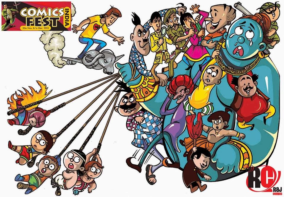 INDIAN COMICS: Comics Fest India-2013