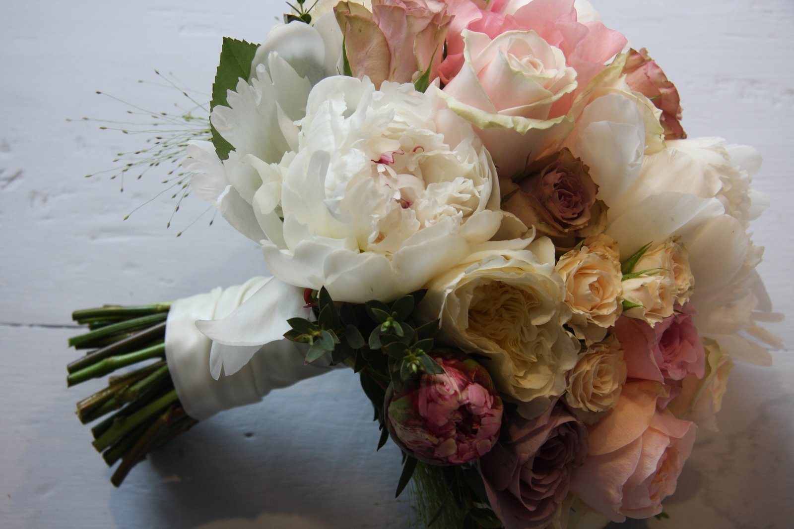 Flower Design Vintage Weddings: Vintage Wedding Bouquet of Peonies ...