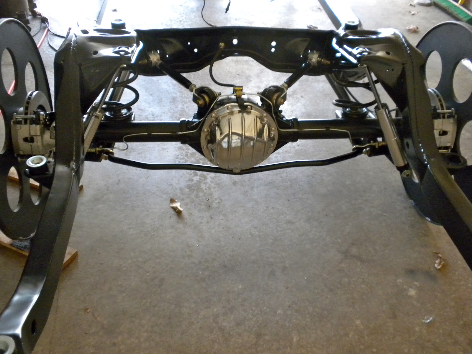 1965 Chevelle Malibu SS Restoration: Got the frame back from paint