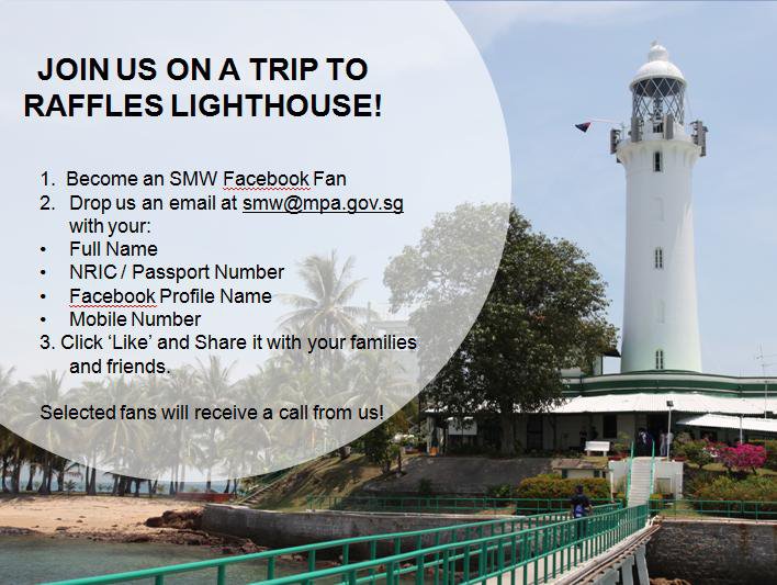 SengkangBabies: Raffles Lighthouse, first visit to a Beacon