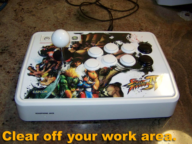 Outdated References: How To Mod The Madcatz Fight Stick with Seimitsu ...