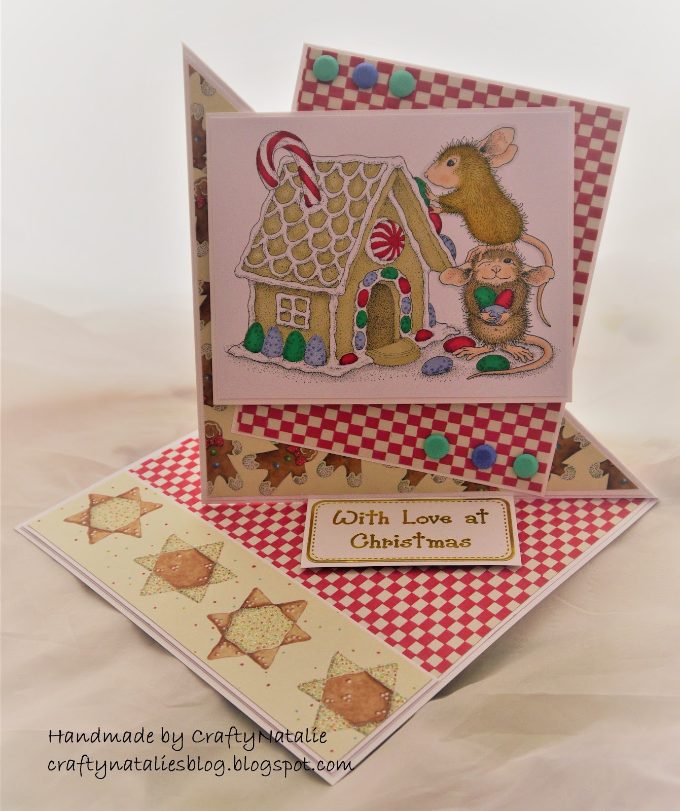 CraftyNatalie's Blog!: House Mouse: Gingerbread House