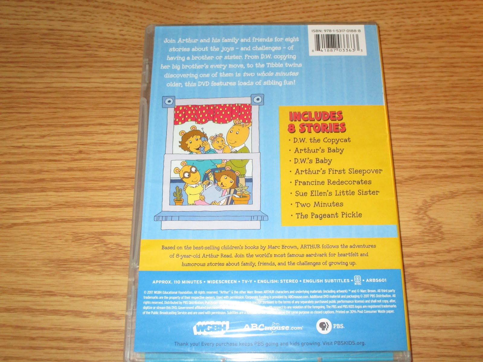 Missy's Product Reviews : Arthur Brothers and Sisters